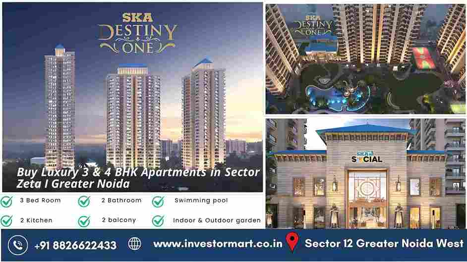 SKA Destiny One Projects in Zeta I, Greater Noida :Flats Dekho